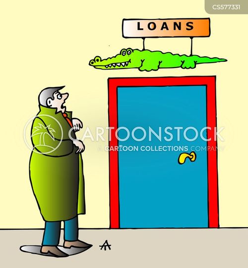 High Interest Rates Cartoons and Comics - funny pictures from CartoonStock