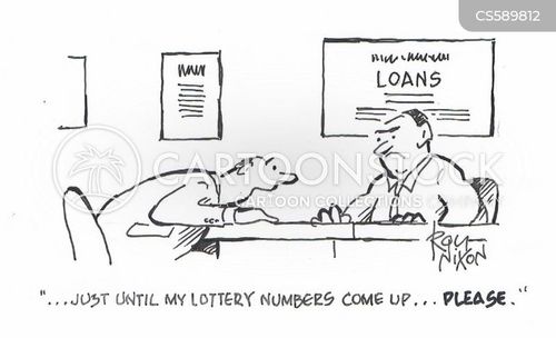 Lottery Number Cartoons and Comics - funny pictures from CartoonStock