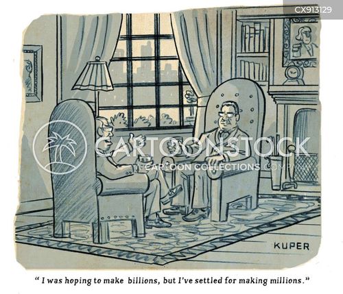 1 Billionaires Cartoons and Comics - funny pictures from CartoonStock