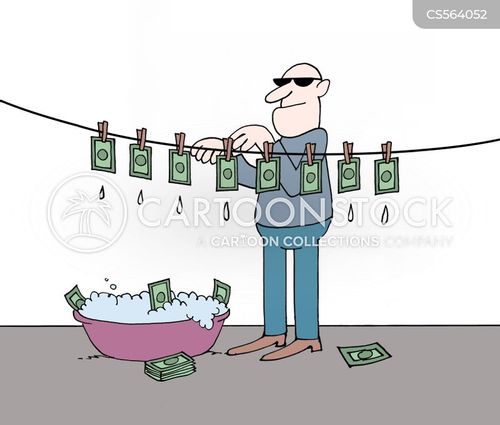 Money Launder Cartoons and Comics - funny pictures from CartoonStock