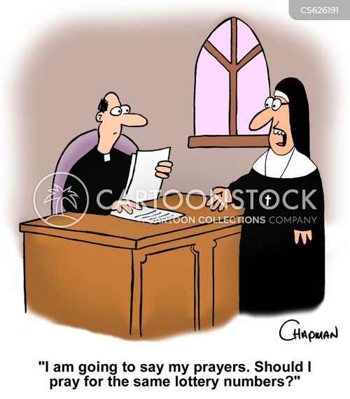 Catholic Devotion Cartoons and Comics - funny pictures from CartoonStock