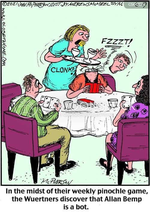 Pinochle Cartoons and Comics - funny pictures from CartoonStock