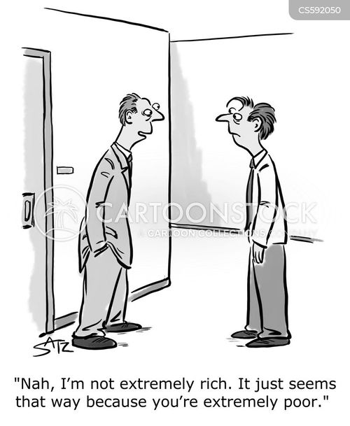 Unwealthy Cartoons and Comics - funny pictures from CartoonStock