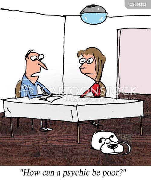 Psychic Abilities Cartoons and Comics - funny pictures from CartoonStock