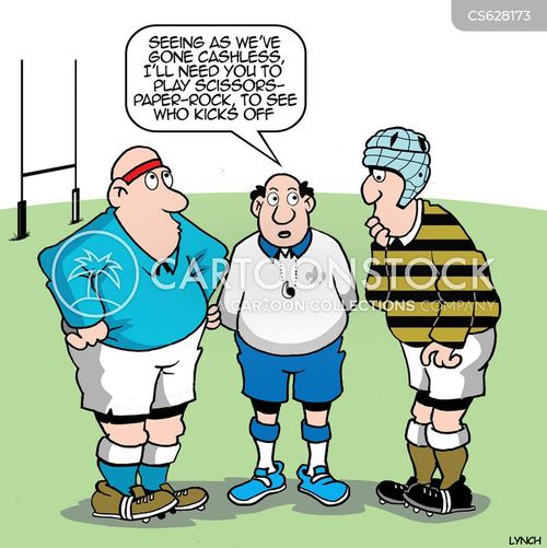 Rugby Referee Cartoons and Comics - funny pictures from CartoonStock