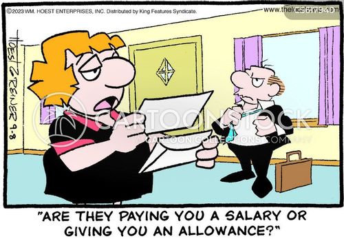 Stipend Cartoons and Comics - funny pictures from CartoonStock