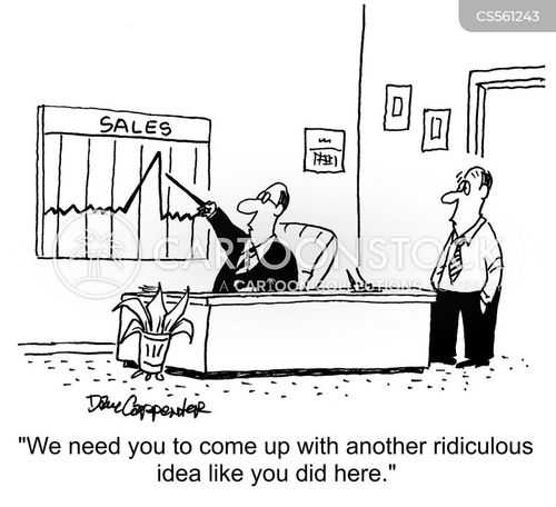 Sales Skills Cartoons and Comics - funny pictures from CartoonStock