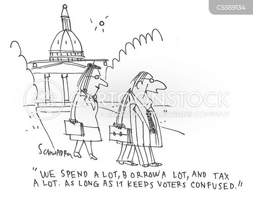 Wasteful Spending Cartoons and Comics - funny pictures from CartoonStock