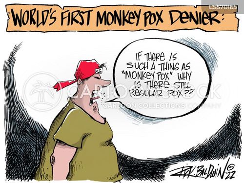 Monkeypox Outbreak Cartoons and Comics - funny pictures from CartoonStock