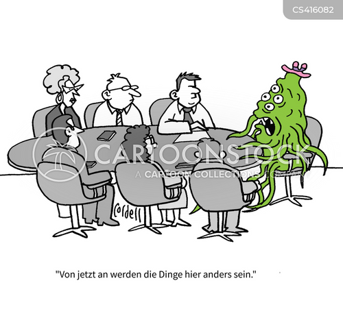 Cartoons und Karikaturen mit Neue Chefs