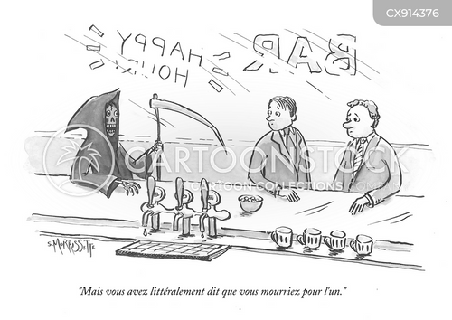 Dessins humoristique et caricaturés avec Phrases Courantes