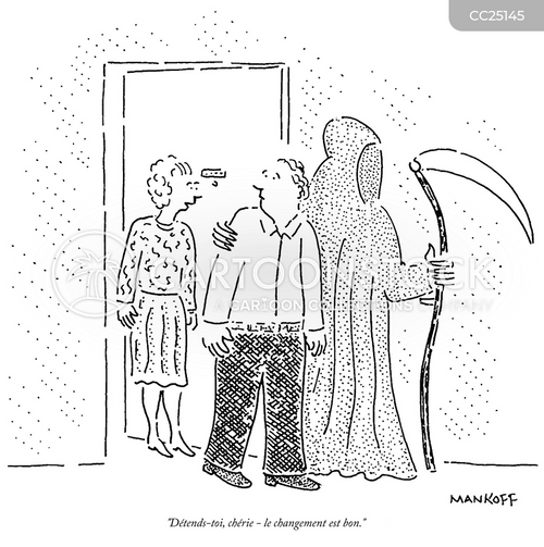 Dessins humoristique et caricaturés avec Changement De Pneus