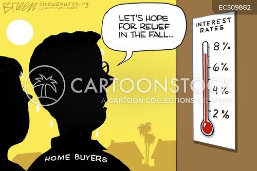 Low Mortgage Rate Cartoons and Comics - funny pictures from CartoonStock