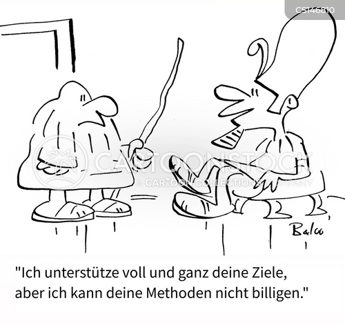 Cartoons und Karikaturen mit Extreme Methoden