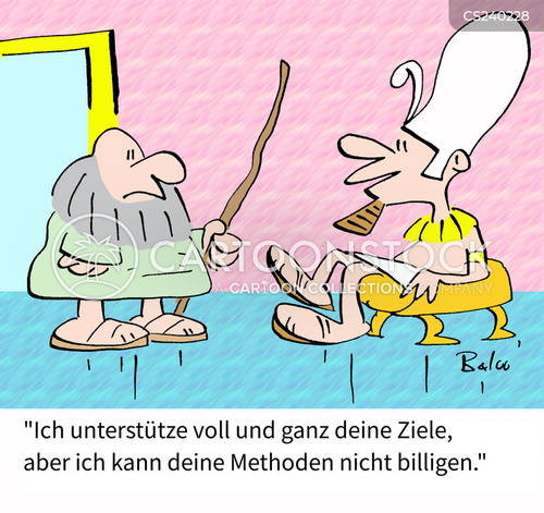 Cartoons und Karikaturen mit Methoden