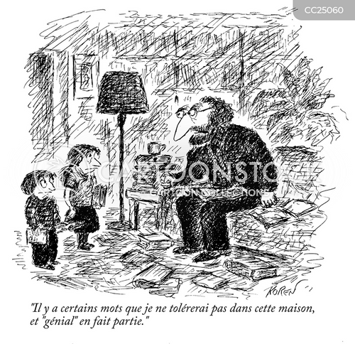 Dessins humoristique et caricaturés avec Termes Argotiques