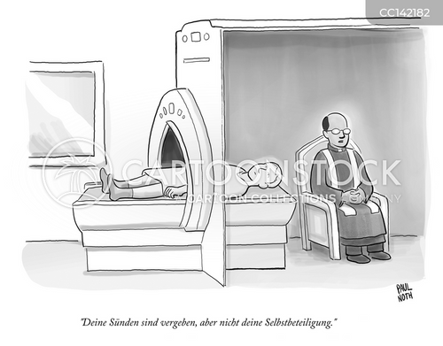 Cartoons und Karikaturen mit Ct-bilder