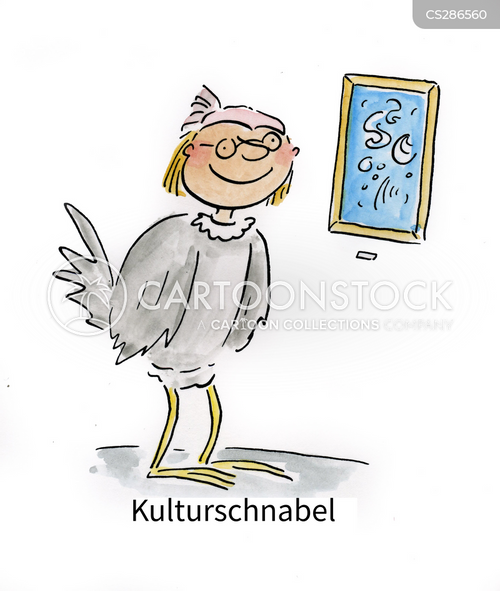 Cartoons und Karikaturen mit Geier