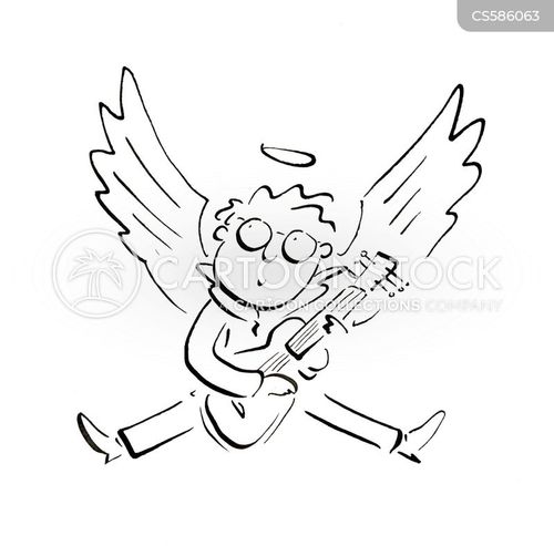 Power Of Music Cartoons and Comics - funny pictures from CartoonStock