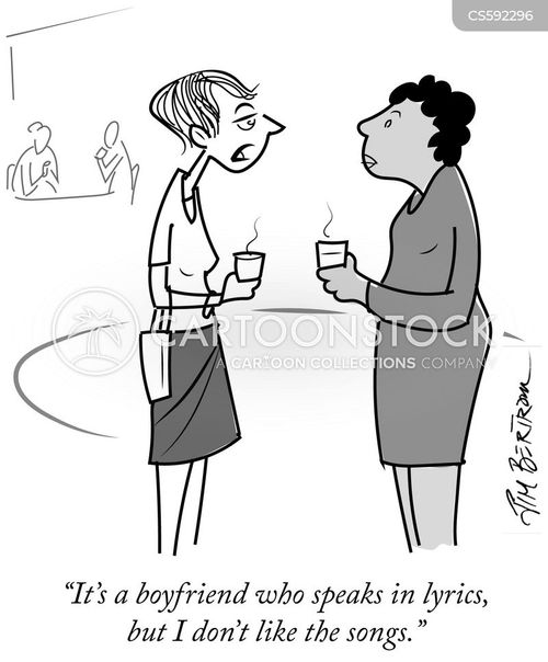 Song Lyrics Cartoons and Comics - funny pictures from CartoonStock