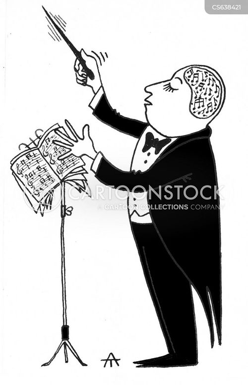 Conductor's Mind Cartoons and Comics - funny pictures from CartoonStock
