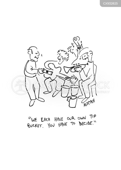 Gratuity Cartoons and Comics - funny pictures from CartoonStock