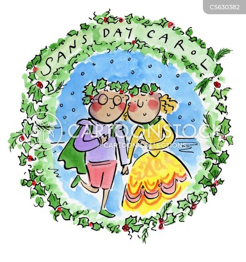 Holly Crown Cartoons and Comics - funny pictures from CartoonStock