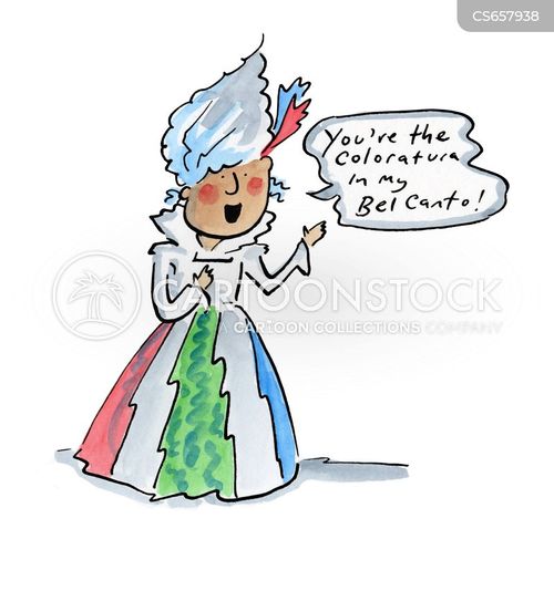 Coloratura Soprano Cartoons and Comics - funny pictures from CartoonStock