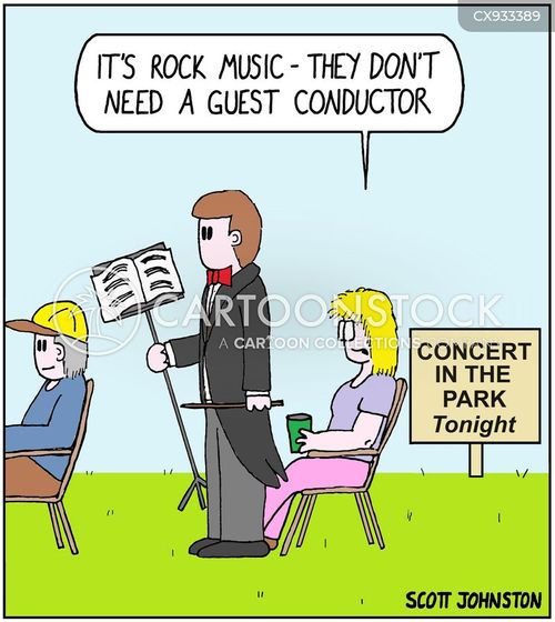 Guest Conductor Cartoons and Comics - funny pictures from CartoonStock