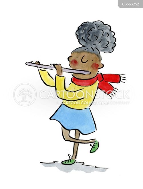 Flutist Cartoons and Comics - funny pictures from CartoonStock