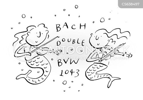 String Duet Cartoons and Comics - funny pictures from CartoonStock