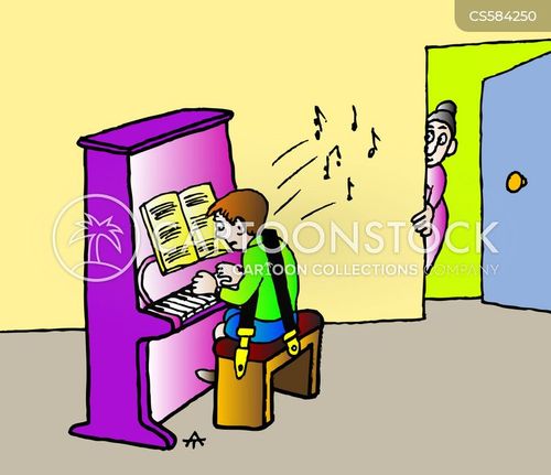 Musical Discipline Cartoons and Comics - funny pictures from CartoonStock