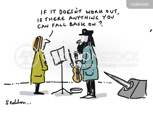 Musician's Career Cartoons and Comics - funny pictures from CartoonStock