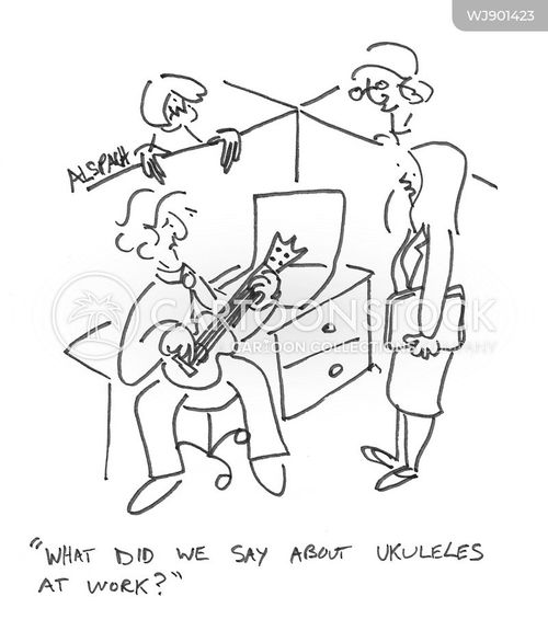 Ukulele Cartoons and Comics - funny pictures from CartoonStock