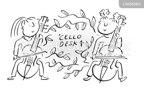 Cello Section Cartoons and Comics - funny pictures from CartoonStock