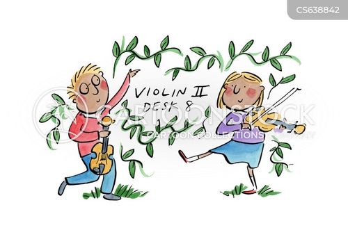 String Section Cartoons and Comics - funny pictures from CartoonStock