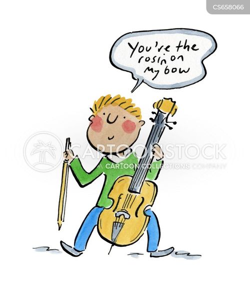 String Players Cartoons and Comics - funny pictures from CartoonStock