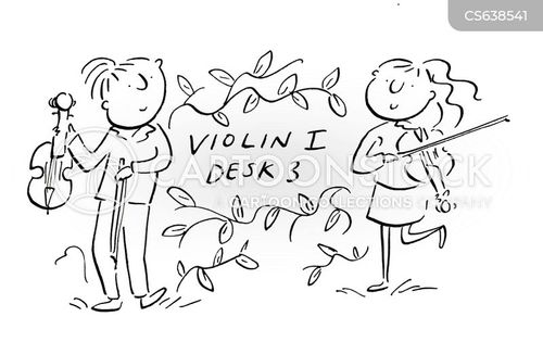 Student Orchestra Cartoons and Comics - funny pictures from CartoonStock