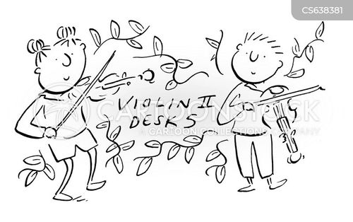 Second Fiddle Cartoons and Comics - funny pictures from CartoonStock