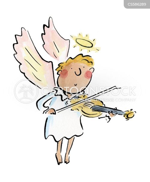 Violin Musician Cartoons and Comics - funny pictures from CartoonStock