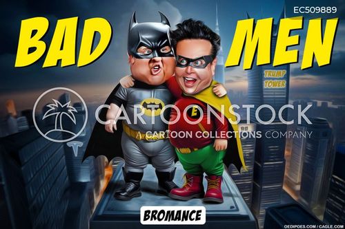 Bromance Cartoons and Comics - funny pictures from CartoonStock