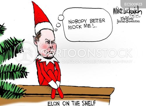Elf On The Shelf Cartoons and Comics - funny pictures from CartoonStock