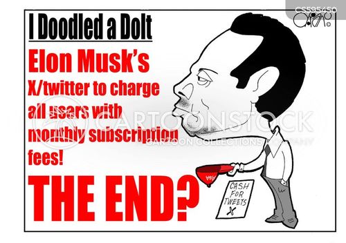 Subscription Fees Cartoons and Comics - funny pictures from CartoonStock