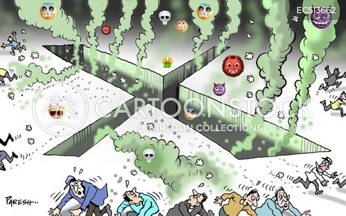 Toxicity Cartoons and Comics - funny pictures from CartoonStock