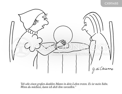 Cartoons und Karikaturen mit Ehrgeizige Mutter