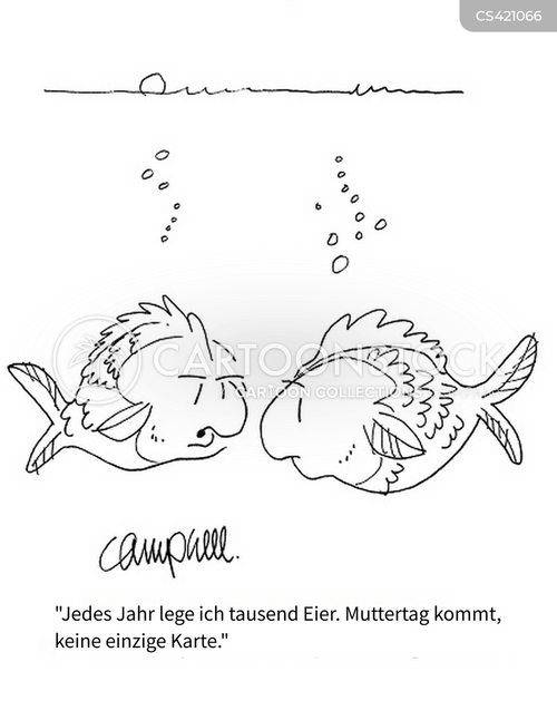 Cartoons und Karikaturen mit Muttertag