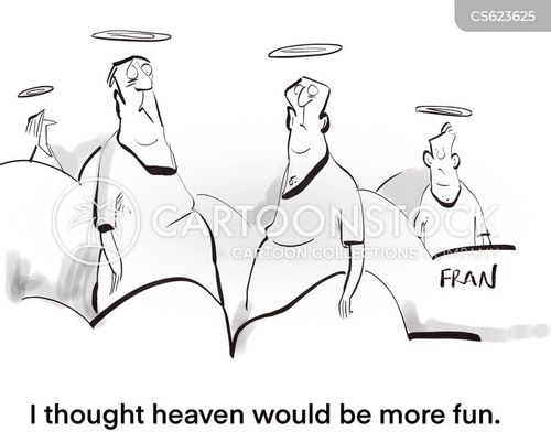 Heaven Cartoons and Comics - funny pictures from CartoonStock