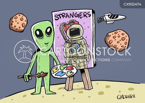 Stranger Interaction Cartoons and Comics - funny pictures from CartoonStock