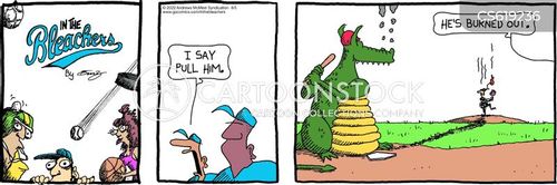 In The Bleachers Cartoons and Comics - funny pictures from CartoonStock
