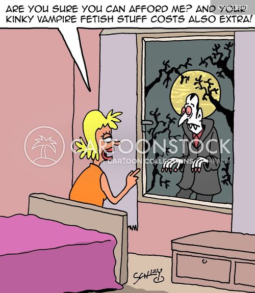 Vampire Fetish Cartoons and Comics - funny pictures from CartoonStock
